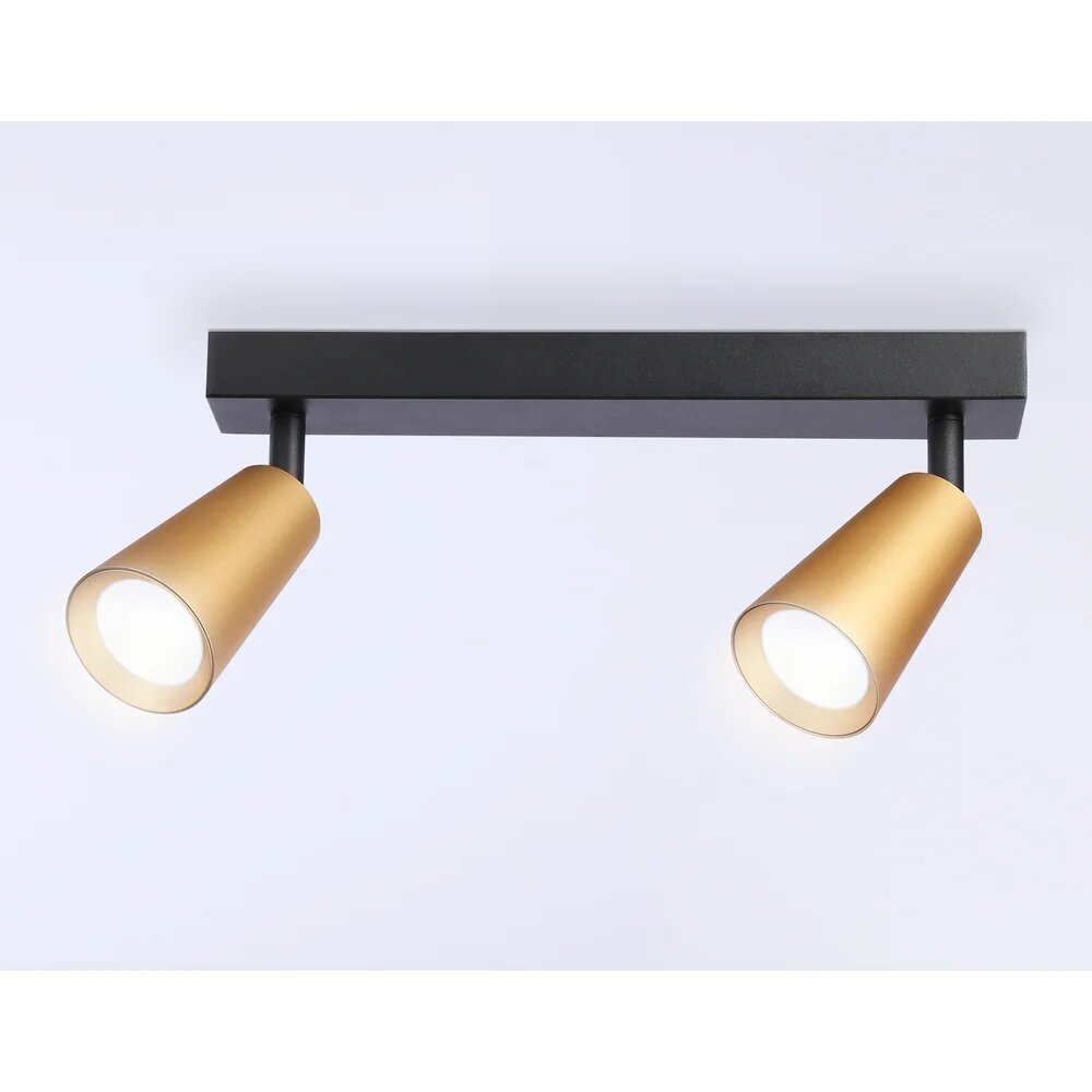 Спот Ambrella Light TECHNO SPOT TA13146 светодиодный, металлический золотой плафон, настенно‑потолочное крепление — фото 1