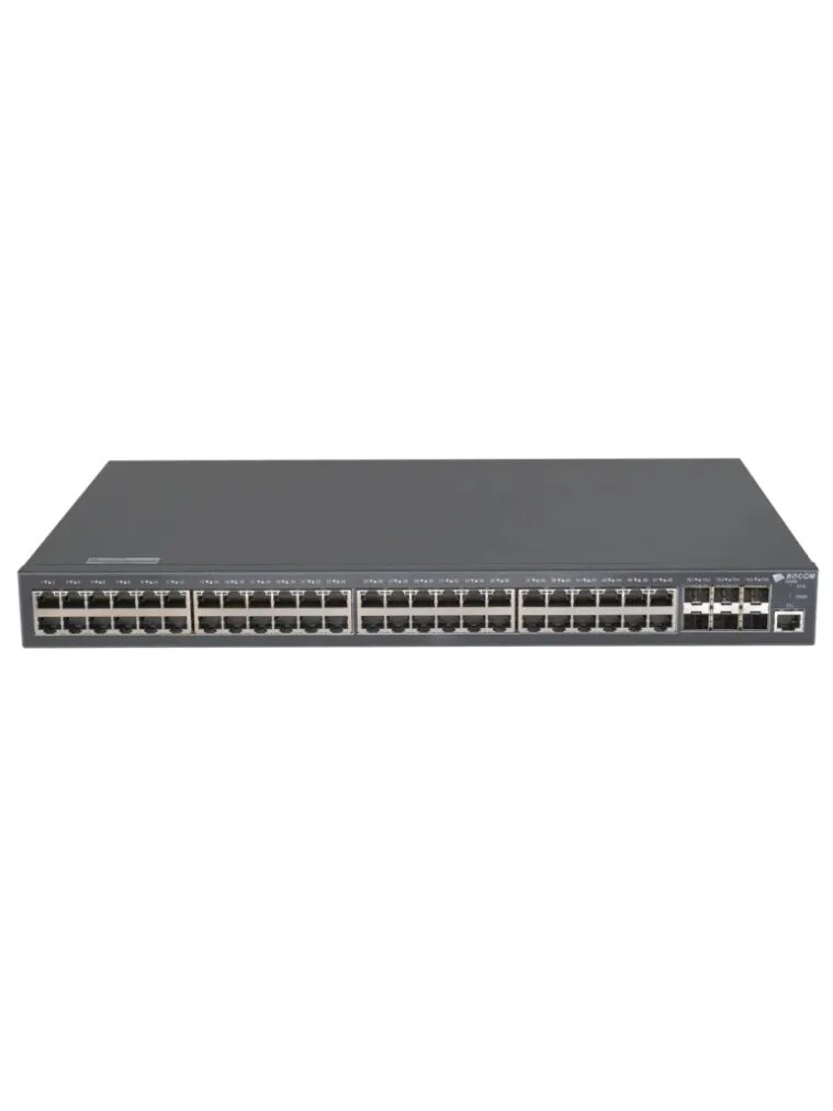 Коммутатор BDCOM S2900-48P6X-760, PoE, уровень 3, 48 портов, 220 В