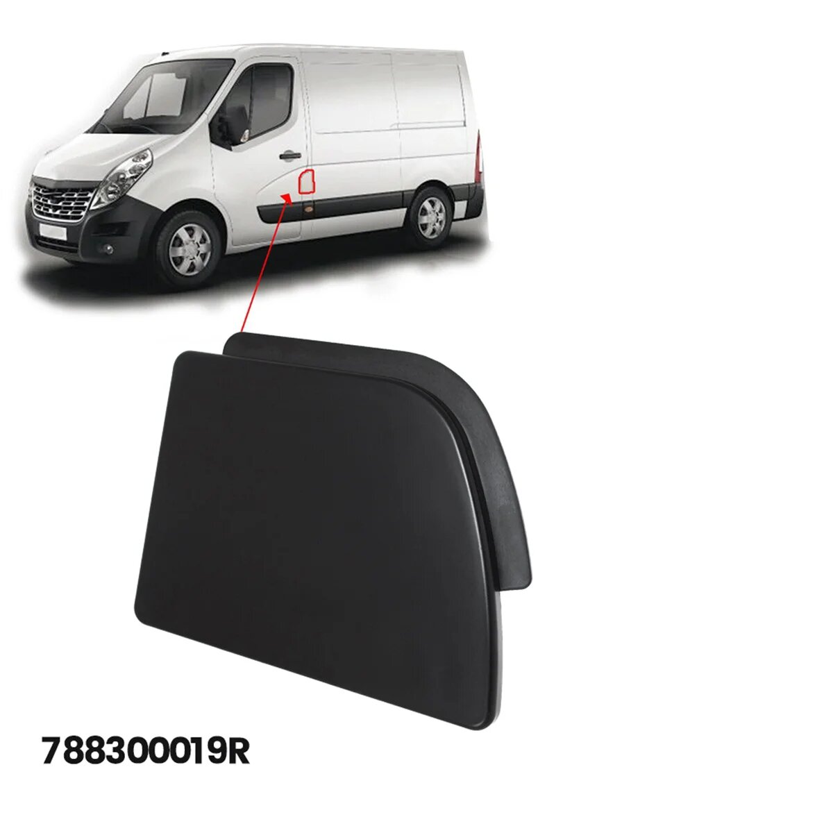 Крышка крышки топливного бака для Renault Master III 788300019 r Замена накладки топливного бака автомобильные аксессуары