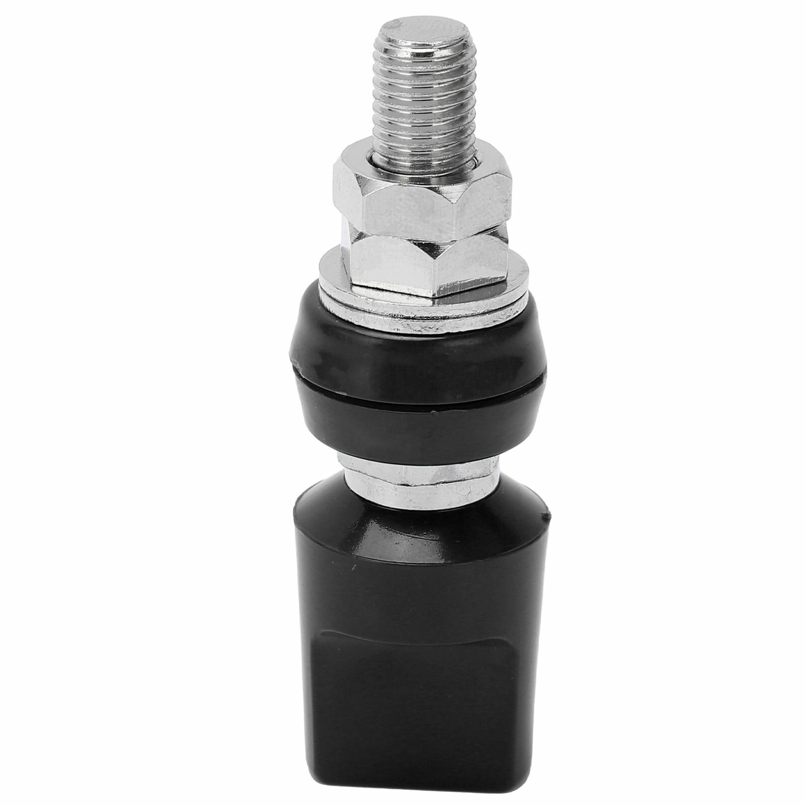 Многоцелевой терминал, 4 мм, латунная плоская крышка, сильноточный клеммный блок M8, 100 А, с разъемом JackBlack