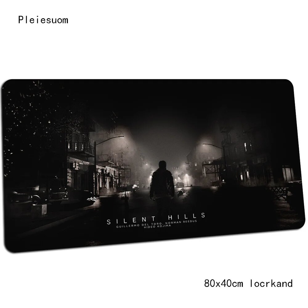Игровой коврик для мыши Pleiesuom Silent Hill 800x400 мм Size 600x300x2mm, mat 14