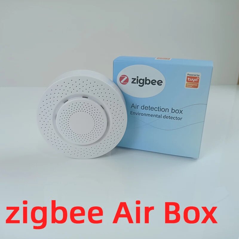 Tuya Smart Air Box DCR002 датчик CO2 zigbee3.0 (Round)