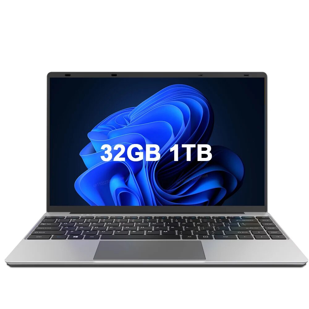 Ноутбук Intel 14,1 дюйма FHD 16/32 ГБ 32GB, 1TB, 32GB 1TB