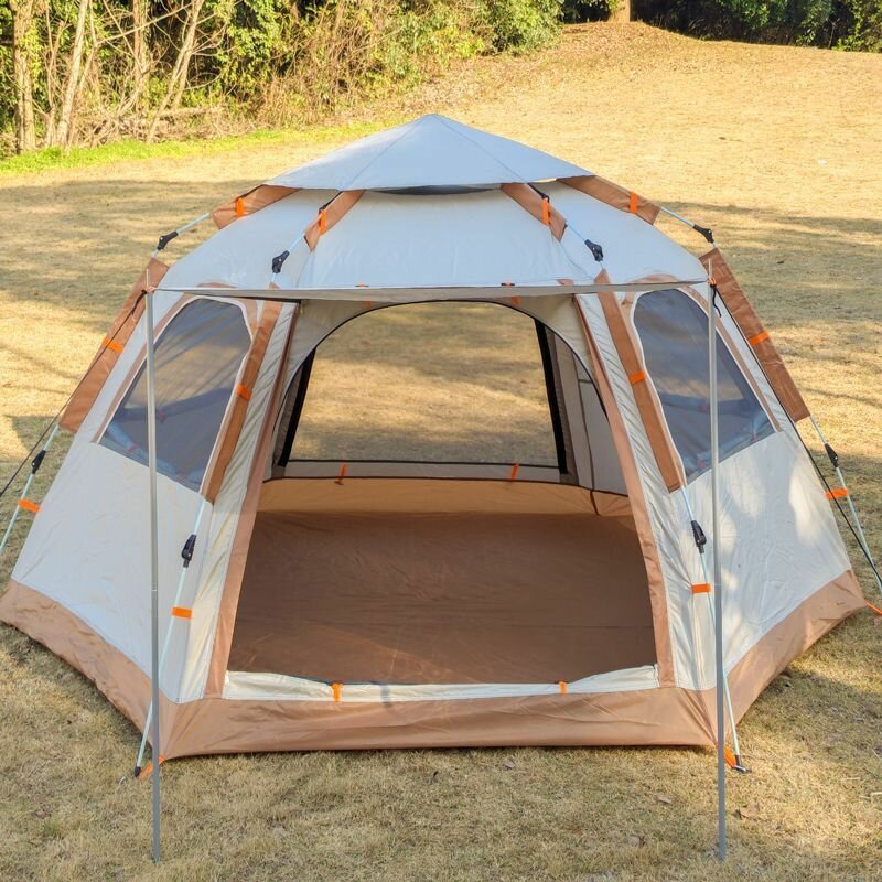 Палатка-автомат: раскрытие за 3 секунды без сборки!