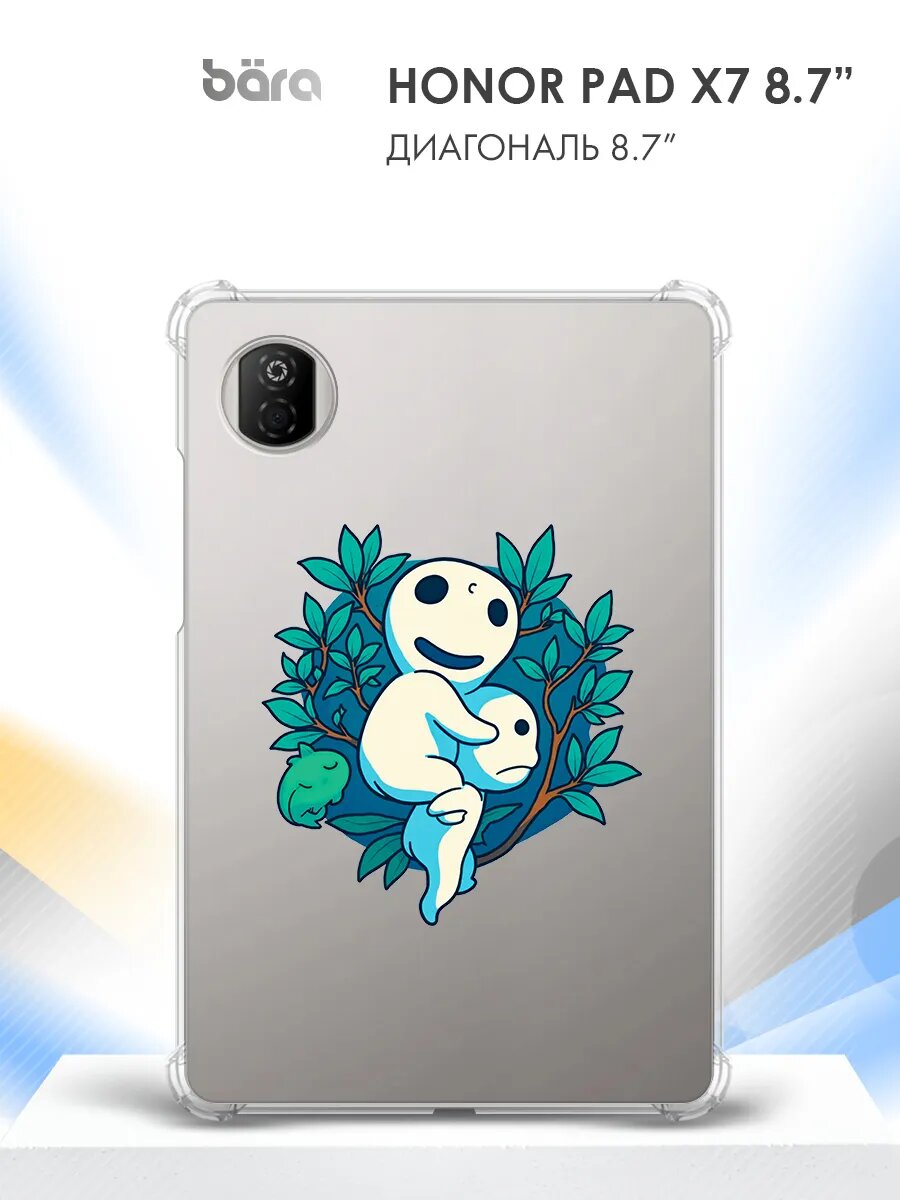 Чехол для планшета на Honor Pad X7 8.7”, Хонор Пад Икс7 8.7", защитный, с принтом