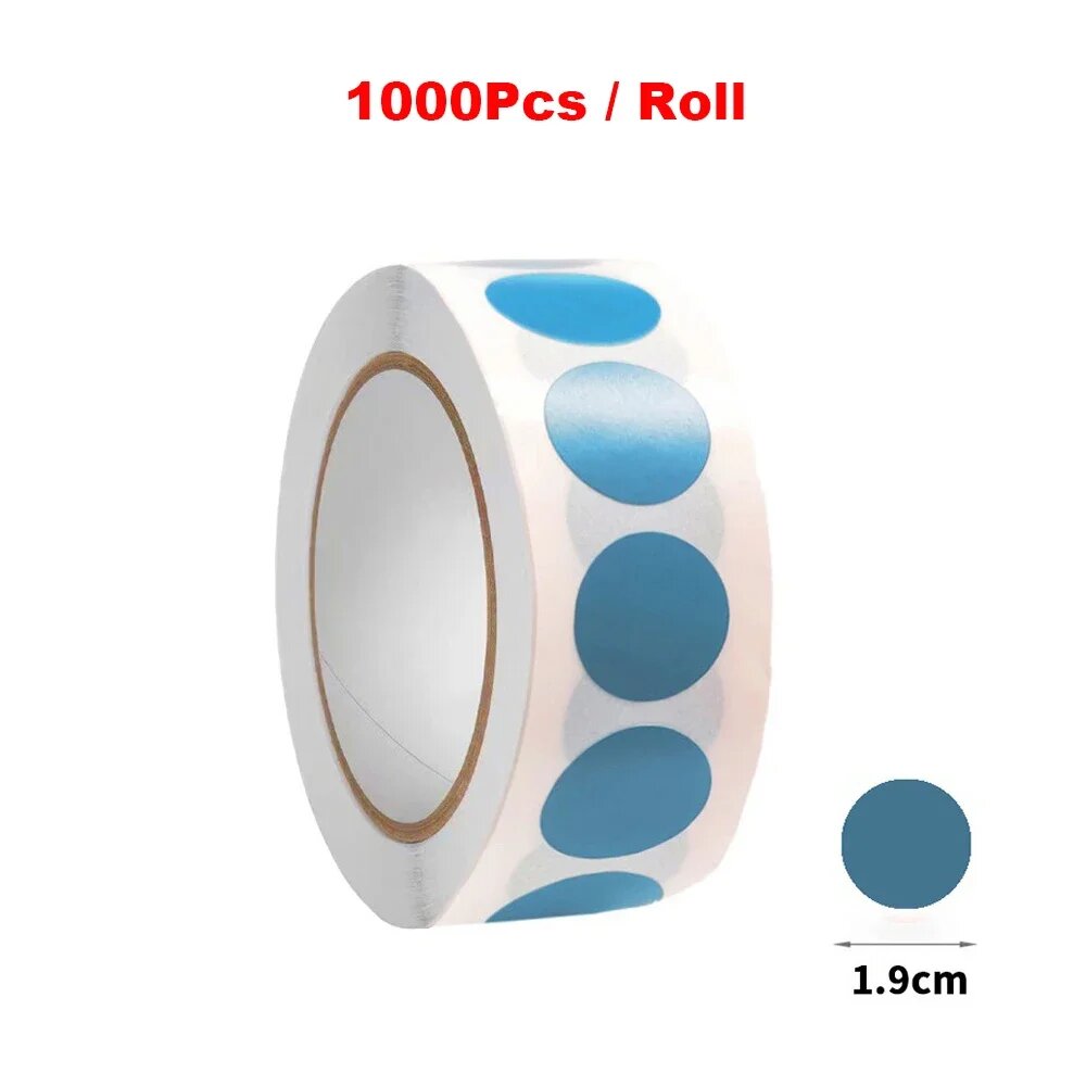 Дозатор наклеек для стрельбы Target Sticker Dispenser Box 1000Pcs Blue Sticker