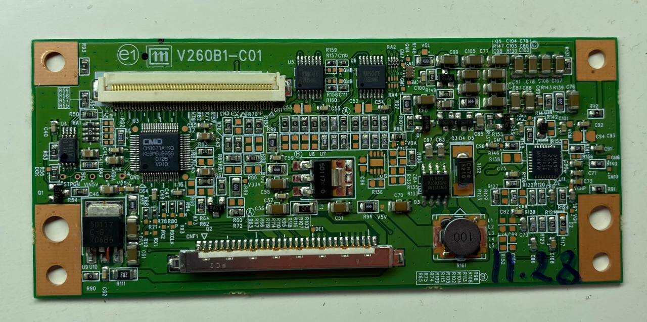 Контроллер матрицы T-CON: V260B1-C01