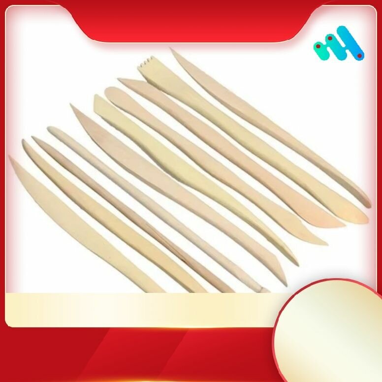 Эксклюзивный набор из 10 стеков для лепки и работы с пластилином и глиной 2025 — идеальный творческий подарок!