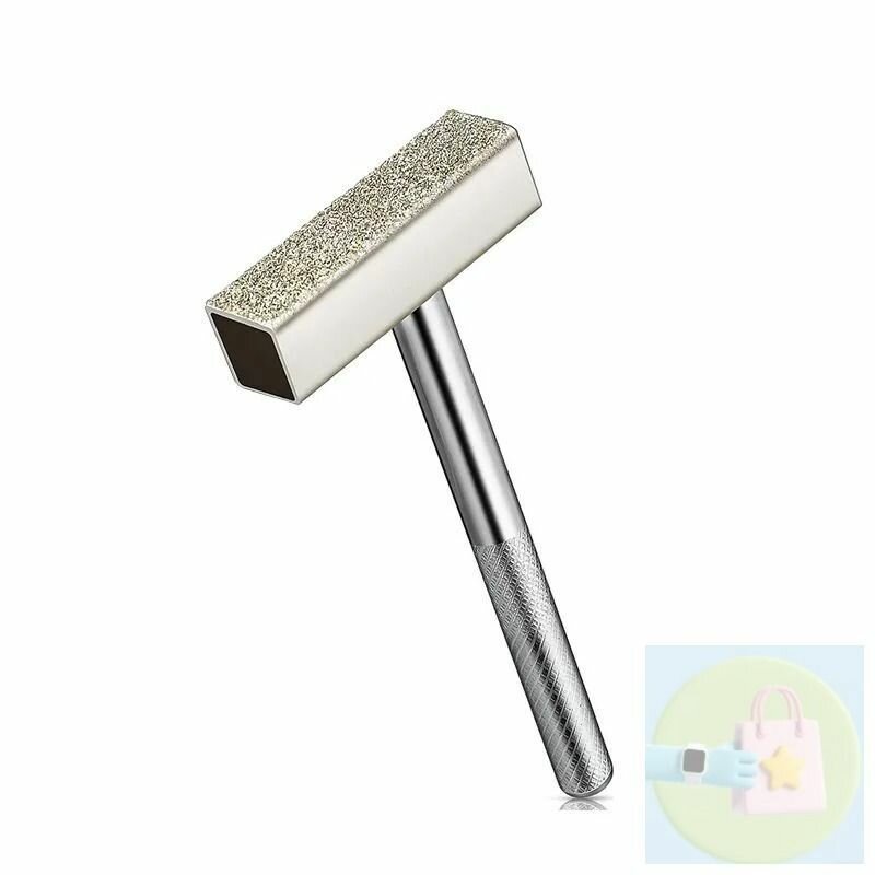 Эксклюзивный ручной карандаш с алмазом для правки кругов шлифовальных, 53 г, в серебристом исполнении