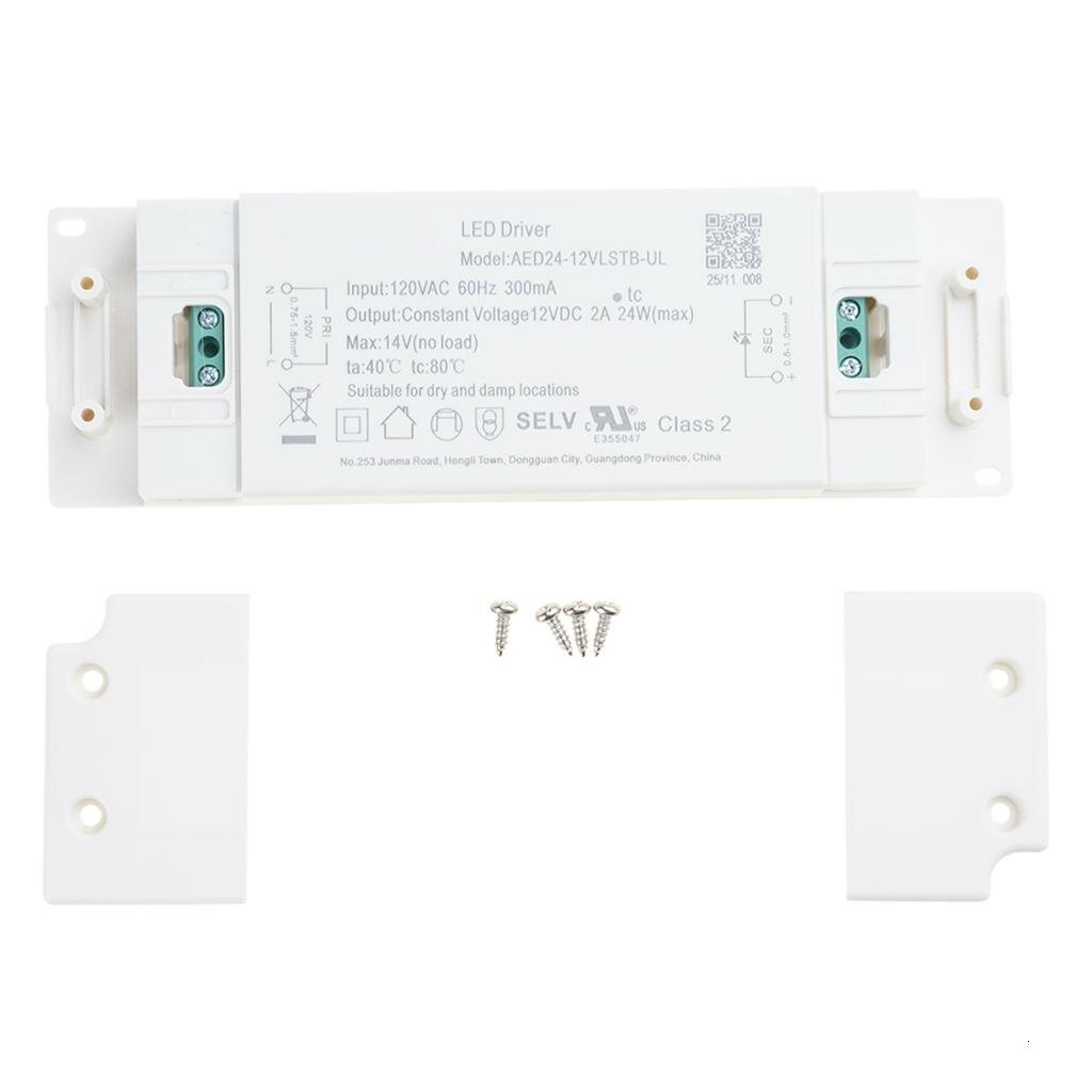 12V Диммируемый LED Драйвер 24W, 24W