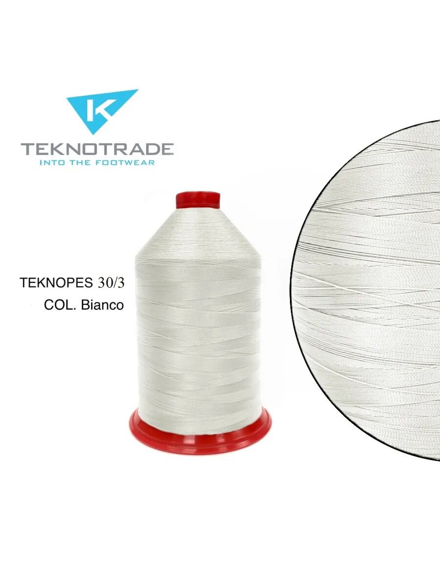 Швейные нитки для кожи TEKNOPES 30/3 5000 метров