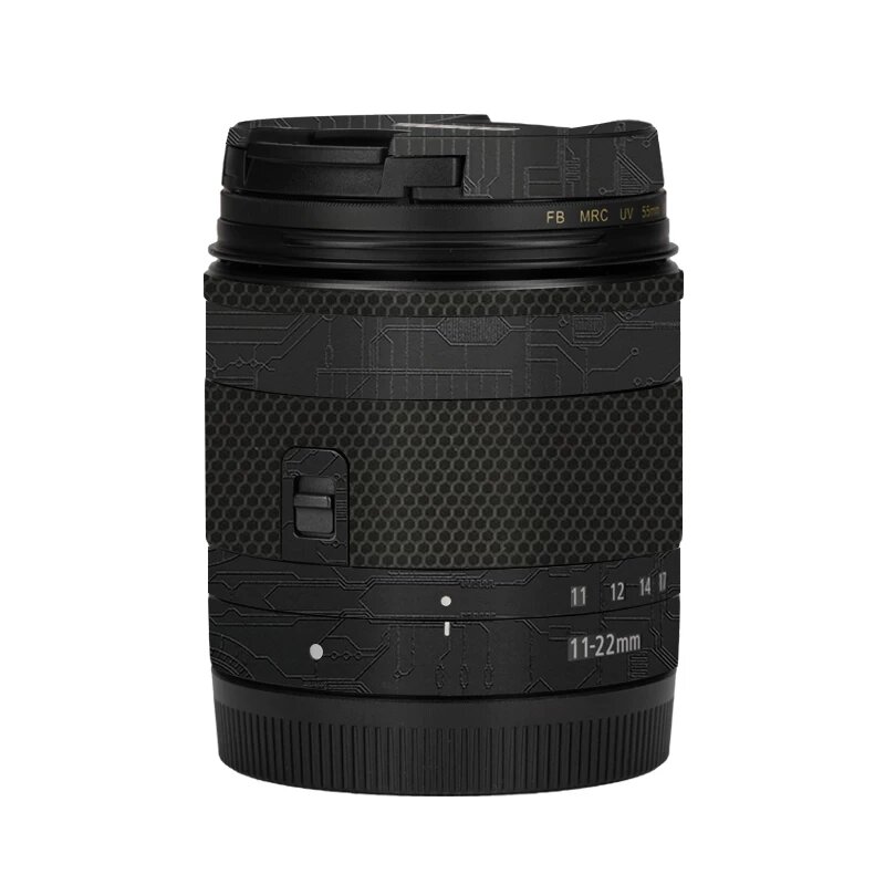Защитная пленка для объектива Canon EF-M 11-22mm f/4 STM с черным покрытием циркуита