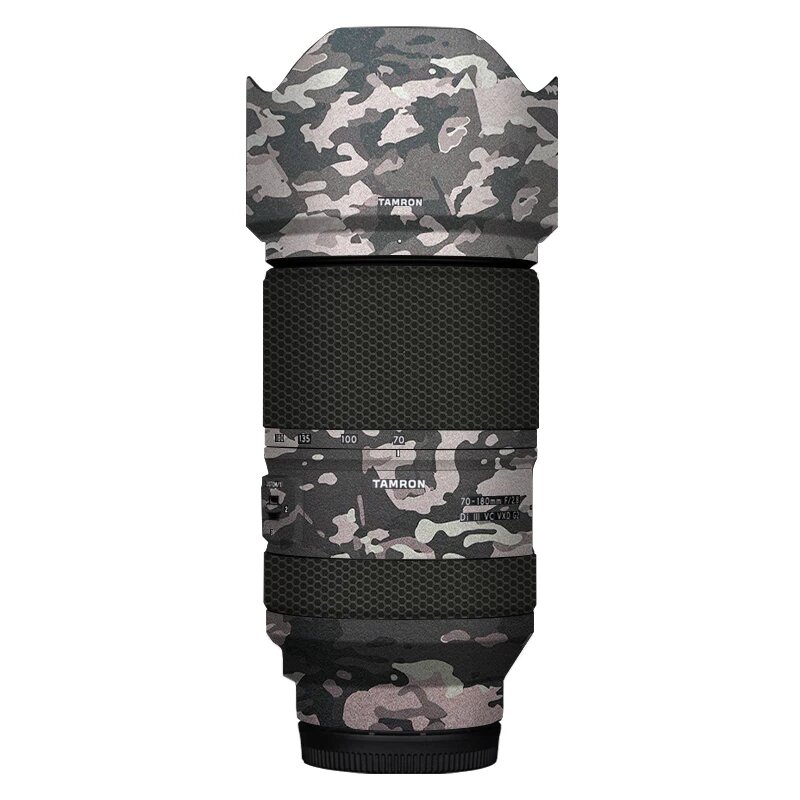 Защитная пленка для объектива Tamron 70-180mm f/2.8 G2 с камуфляжным рисунком, полное покрытие для фотоаппарата