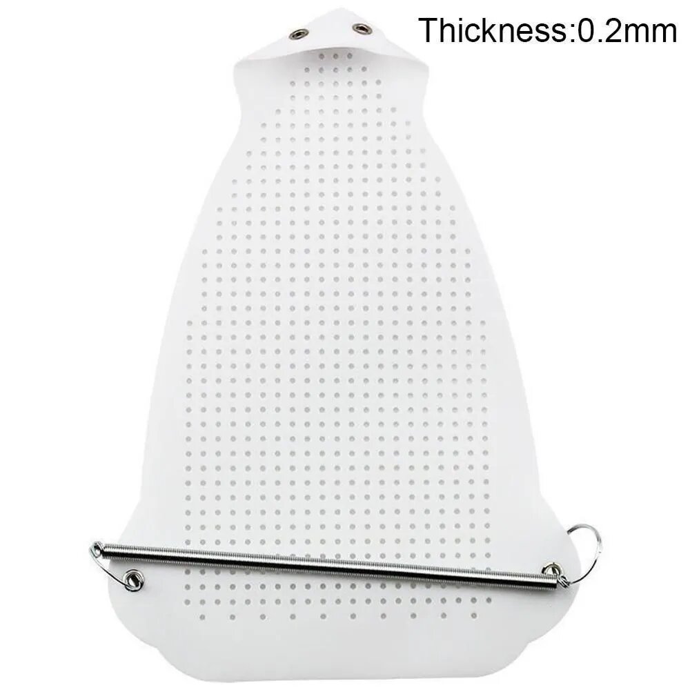 Аксессуар для утюга. Насадка для утюга универсальная, термостойкая, тефлоновая для бережной глажки одежды и деликатных тканей