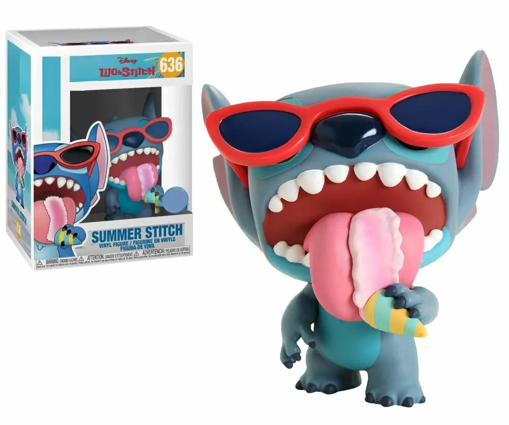 Фигурка Лило и Стич / Lilo and Stitch Summer Stitch (10см) 636