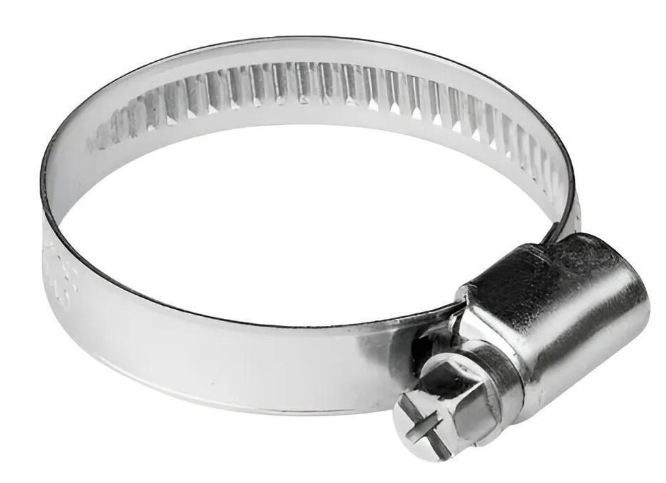 Хомут нержавейка под отвёртку 20-32 W2