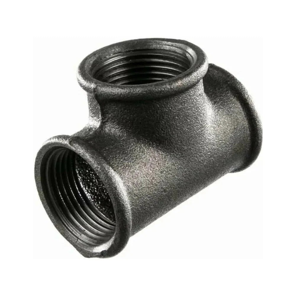 Фитинг тройник черный 25