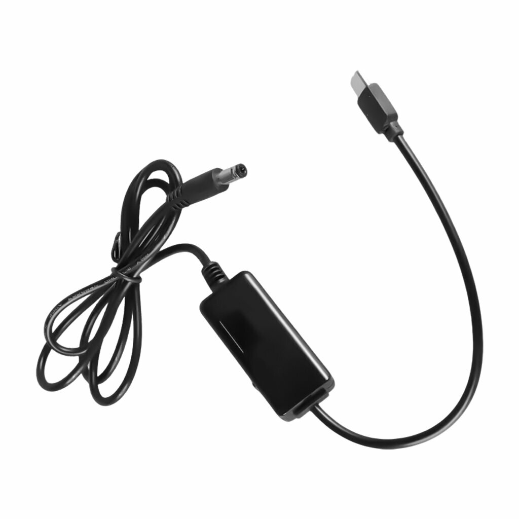Кабель-адаптер USB C к DC5.5x2.1mm PD Шнур Регулируемого Напряжения 5V 9V 12V 15V 20V для Устройств Быстрой Зарядки Черный