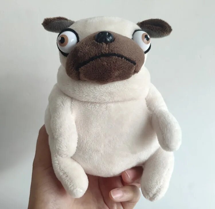 Плюшевый мопс LKCOMO 15cm no Hat Dog