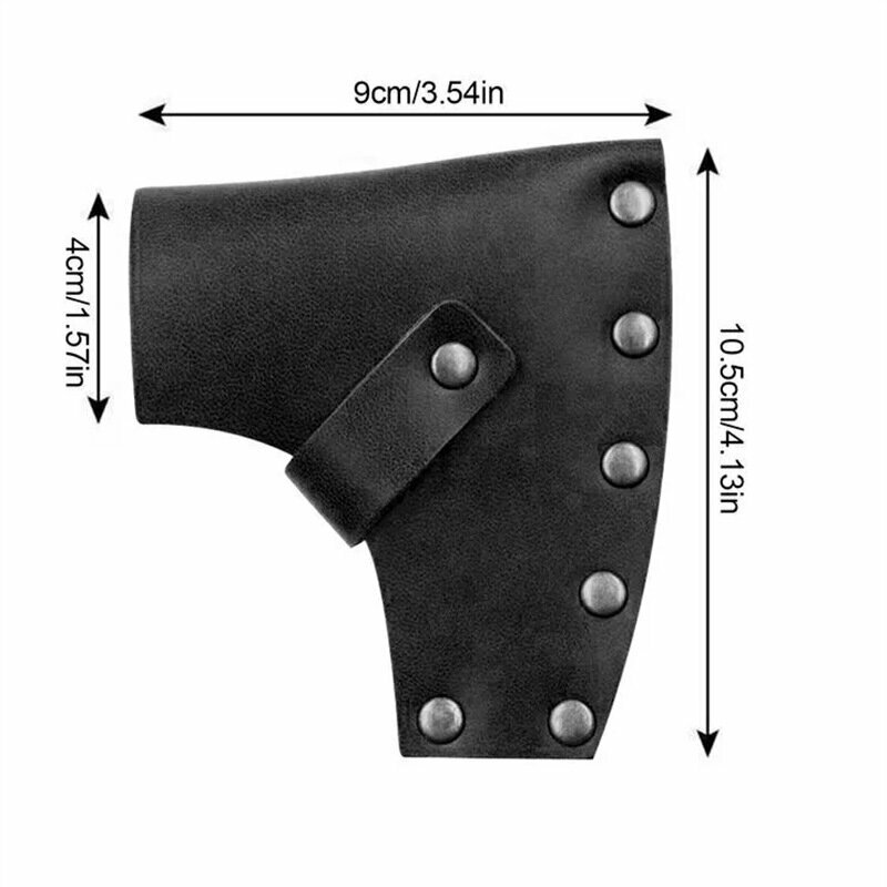 В наличии походный топор, чехол из коровьей кожи, ручной работы, чехол с пряжкой из коровьей кожи, чехол для подвешивания на талии, защитный чехол для горного топора