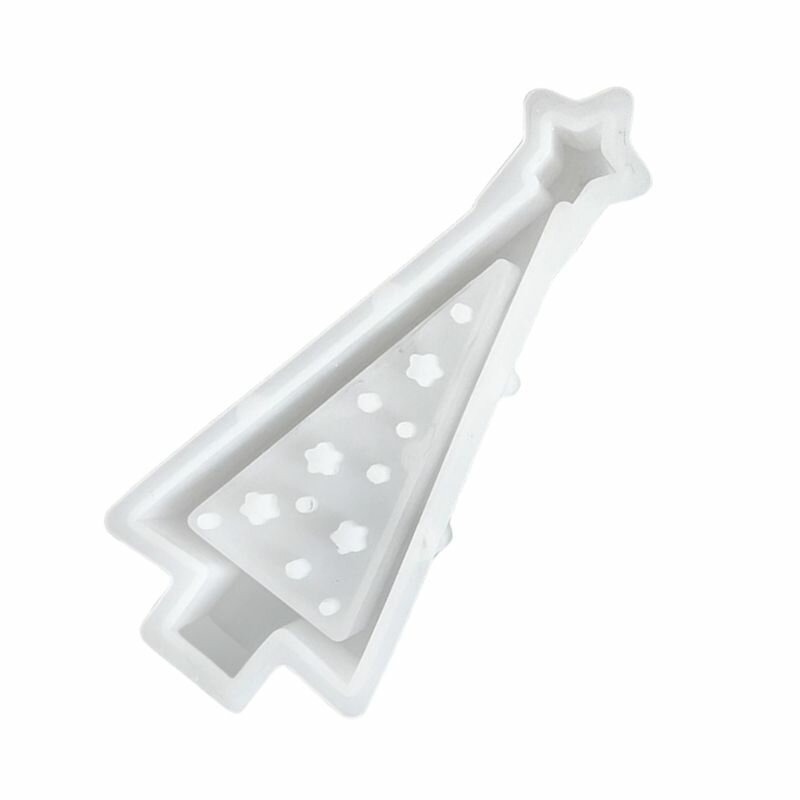 Форма для украшения из гипса рождественской елки- 04