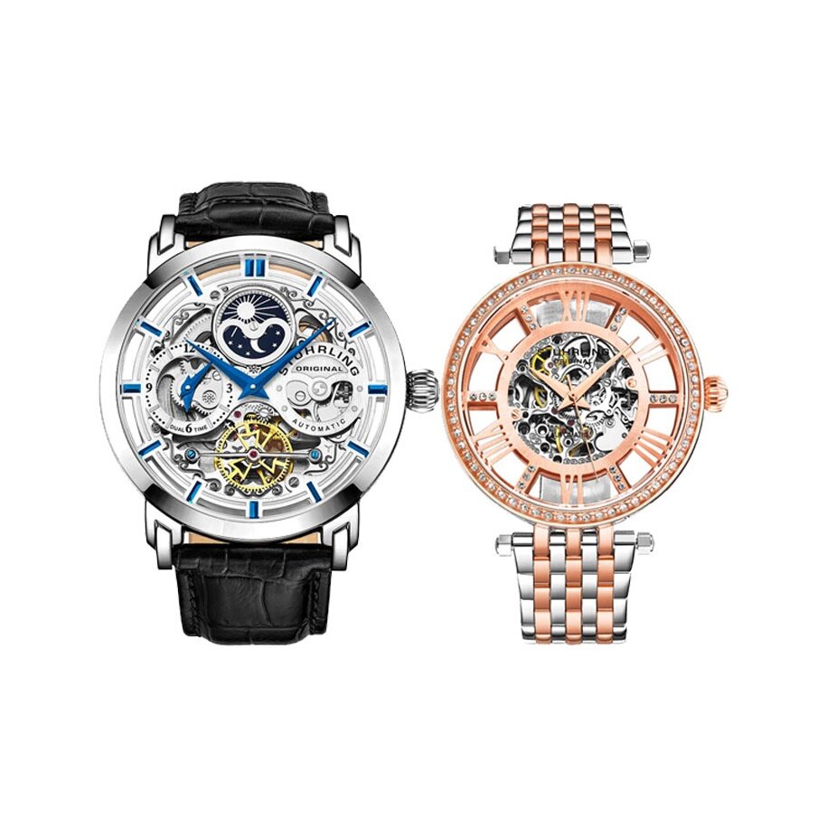 Наручные часы STUHRLING, серебристый