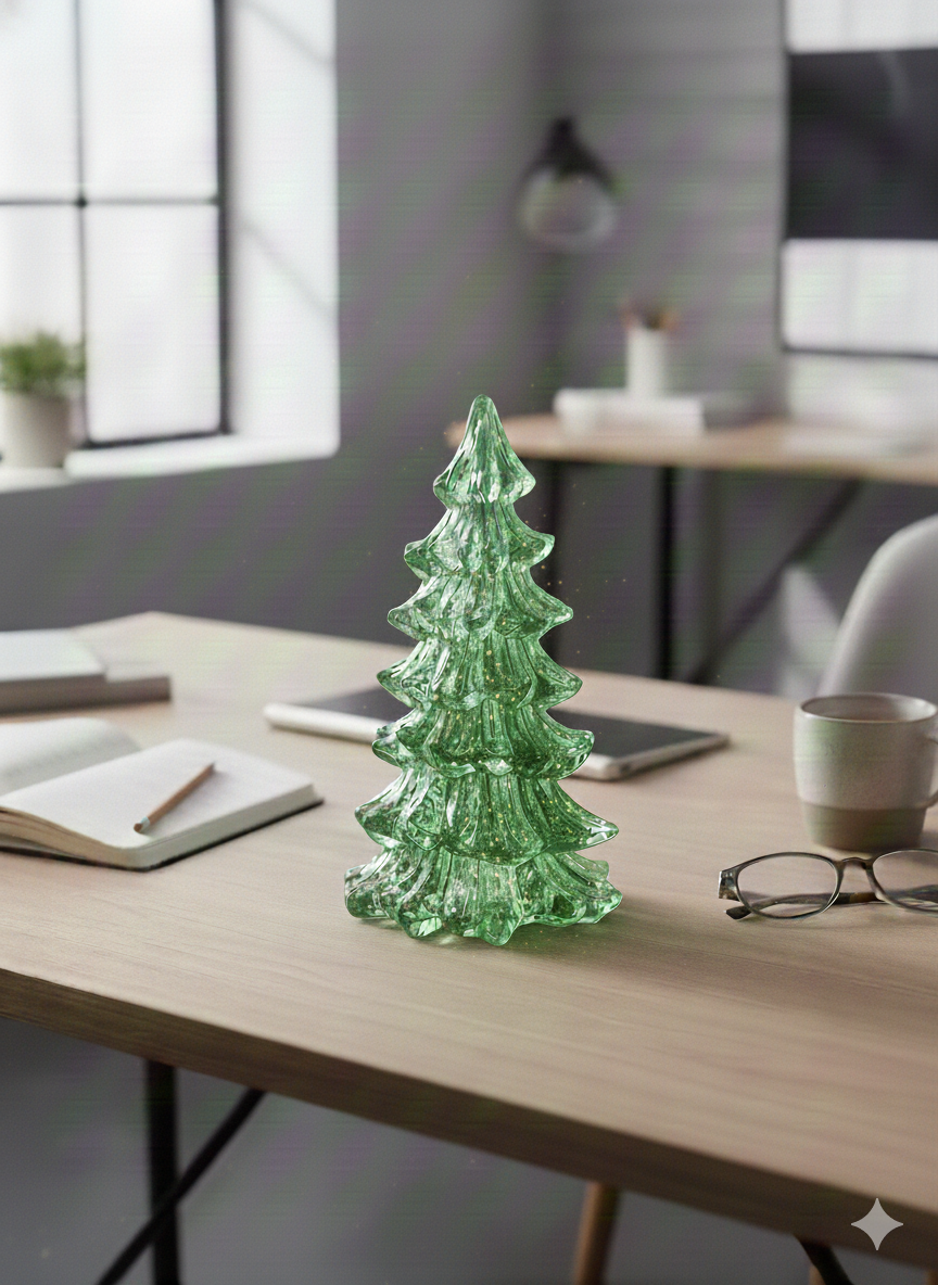Статуэтка новогодняя елочка