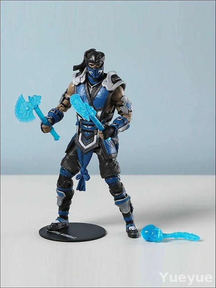 Коллекционная Фигурка Мортал Комбат Саб-Зиро Mortal Kombat Sub-Zero 18cm