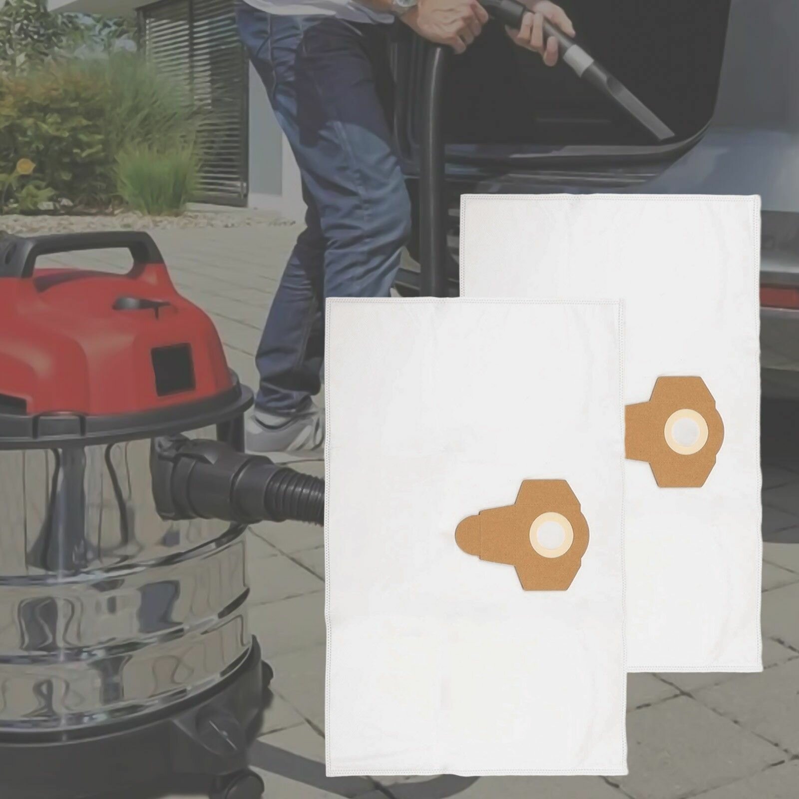 Мешки-Пылесосы Для Влажных/Сухих Пылесосов Einhell TC-VC1820 TE-VC 1825