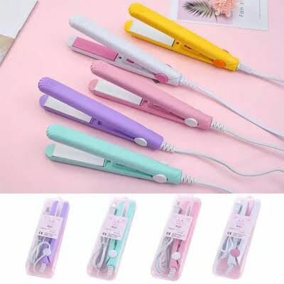 Мини-выпрямитель для волос дорожный электронный утюжок для волос алюминиевые пластины портативный новый лучший мини-выпрямитель для волос