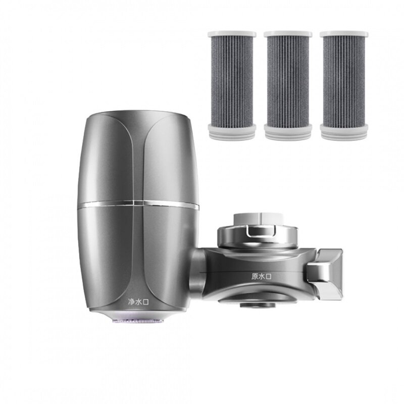 Фильтр для насадки на кран Xiaozhi Water Purifier LF107, 3 ступени очистки, ресурс 1500 л, для бытовой сантехники