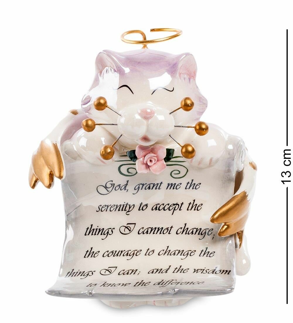 Фигурка настольная Кот Анджело (Pavone) A2018642 Pavone, Керамика, в подарок