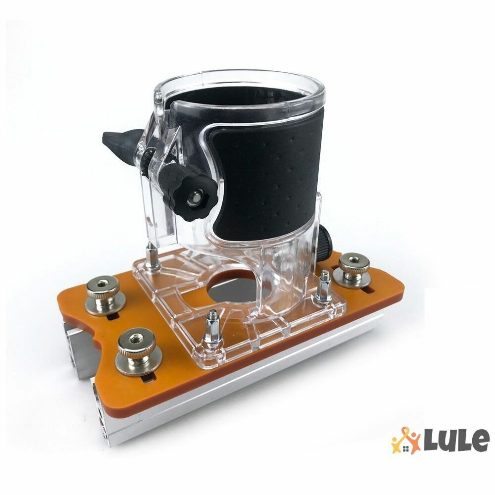 Шаблон для фрезерования по дереву, База для кромочного фрезера с основанием