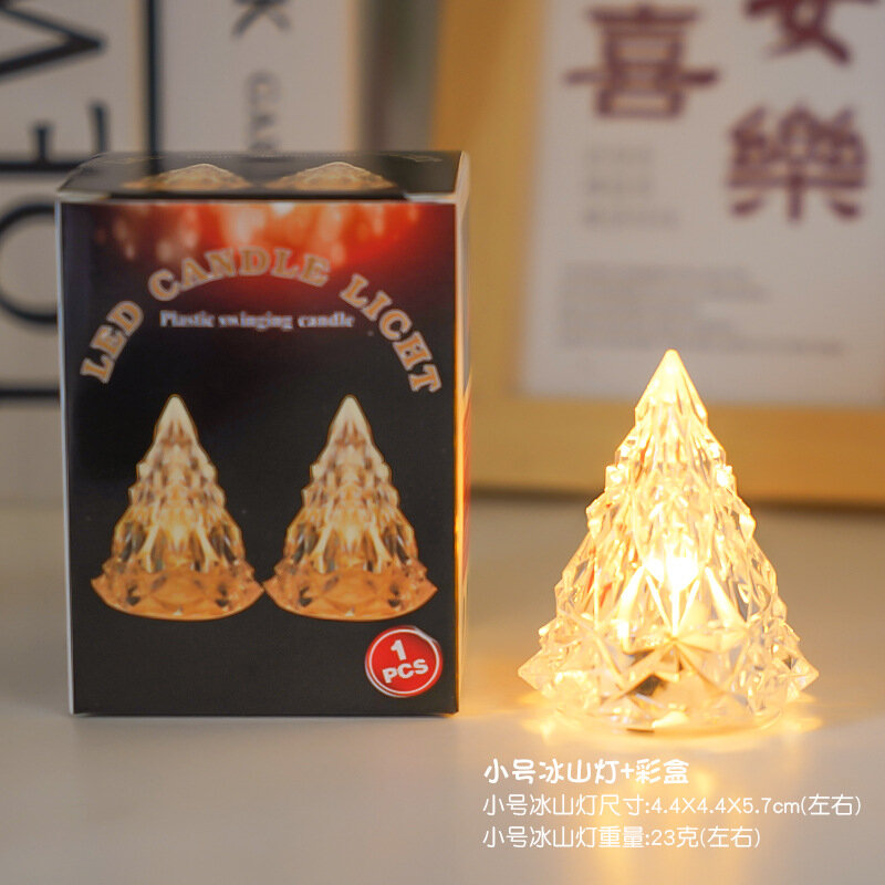 Ночной светильник «Айсберг», светильник «Снежная гора», прикроватный светильник для спальни в общежитии, атмосферный светильник, подарок на день рождения для пары/лучшей подруги