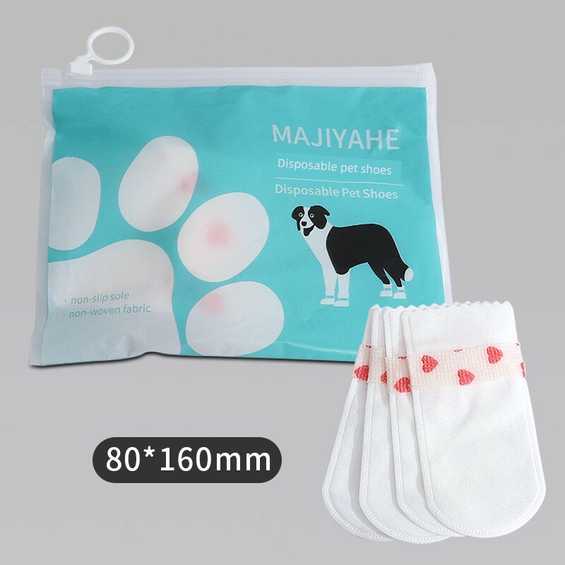 Защитные чехлы для лап собак для летних прогулок, одноразовые бахилы для щенков, специальные чехлы для обуви для выгула