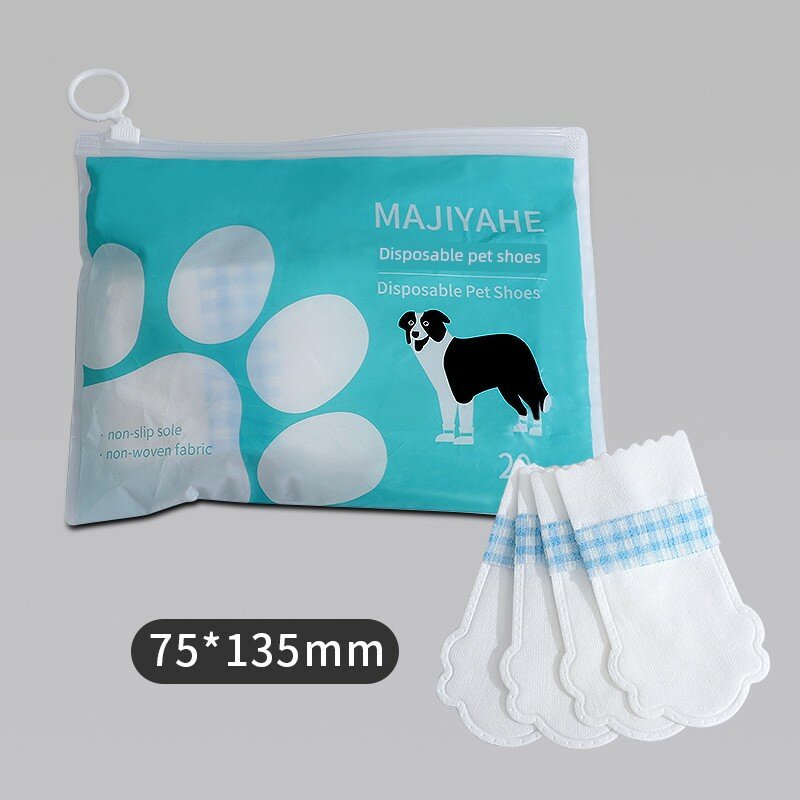 Защитные чехлы для лап собак для летних прогулок, одноразовые бахилы для щенков, специальные чехлы для обуви для выгула