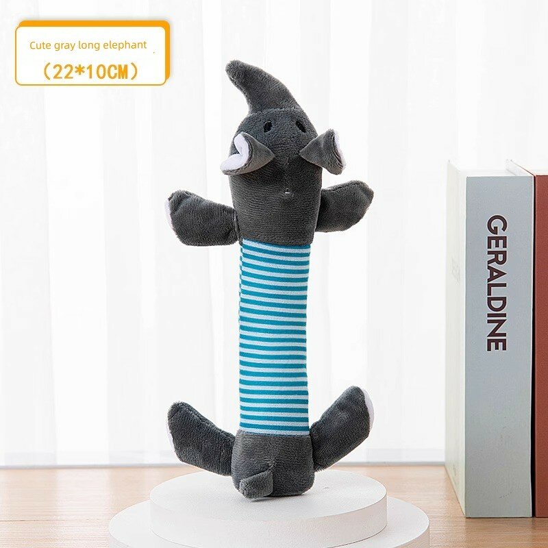 Плюшевая игрушка-гусь для собак, звуковая игрушка для прорезывания зубов, для маленьких и средних собак, для