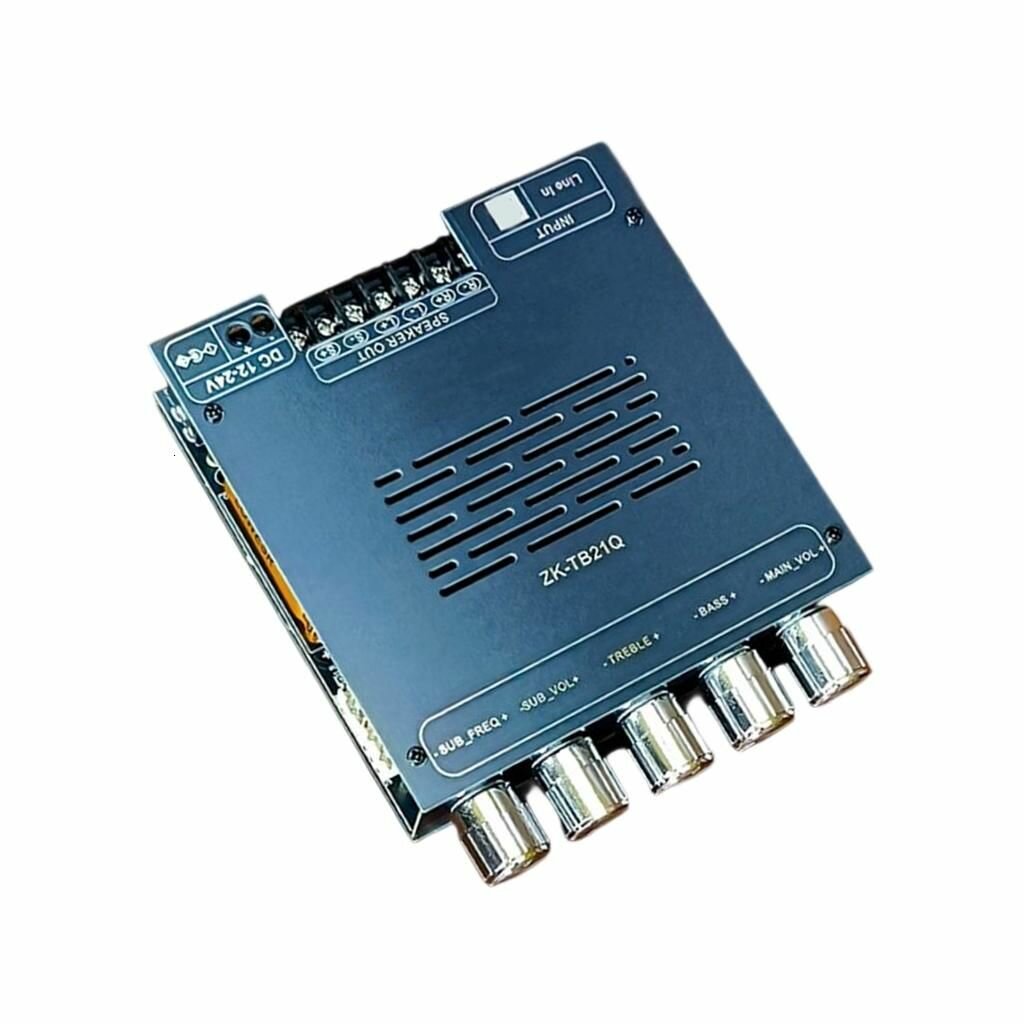 2.1-канальный Bluetooth-усилитель звука 50Вт x 2 + 100Вт, - Интегрированная оболочка