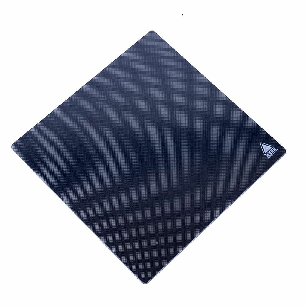 3D принтер: нагреваемая платформа из карбонового кристалла 310x310x3мм, 235x235