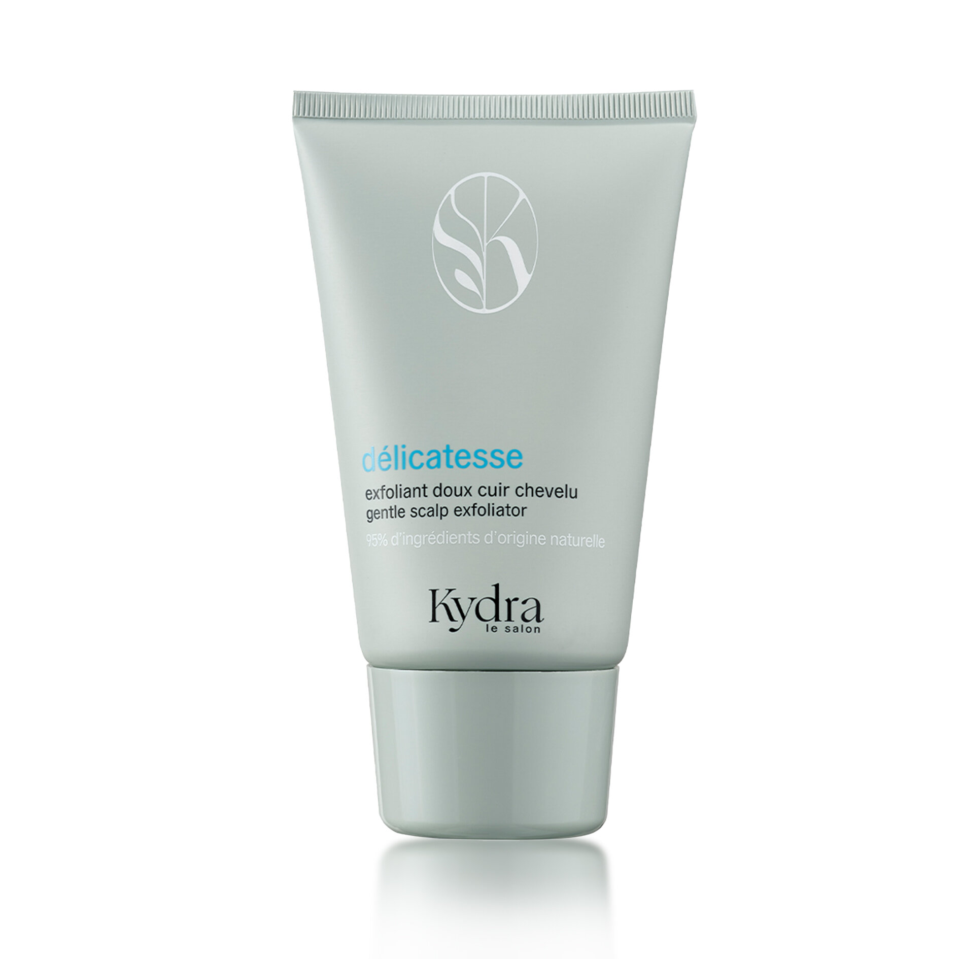 Kydra Gentle scalp exfoliator Бережный скраб-эксфолиант для кожи головы с розовой глиной, 100мл
