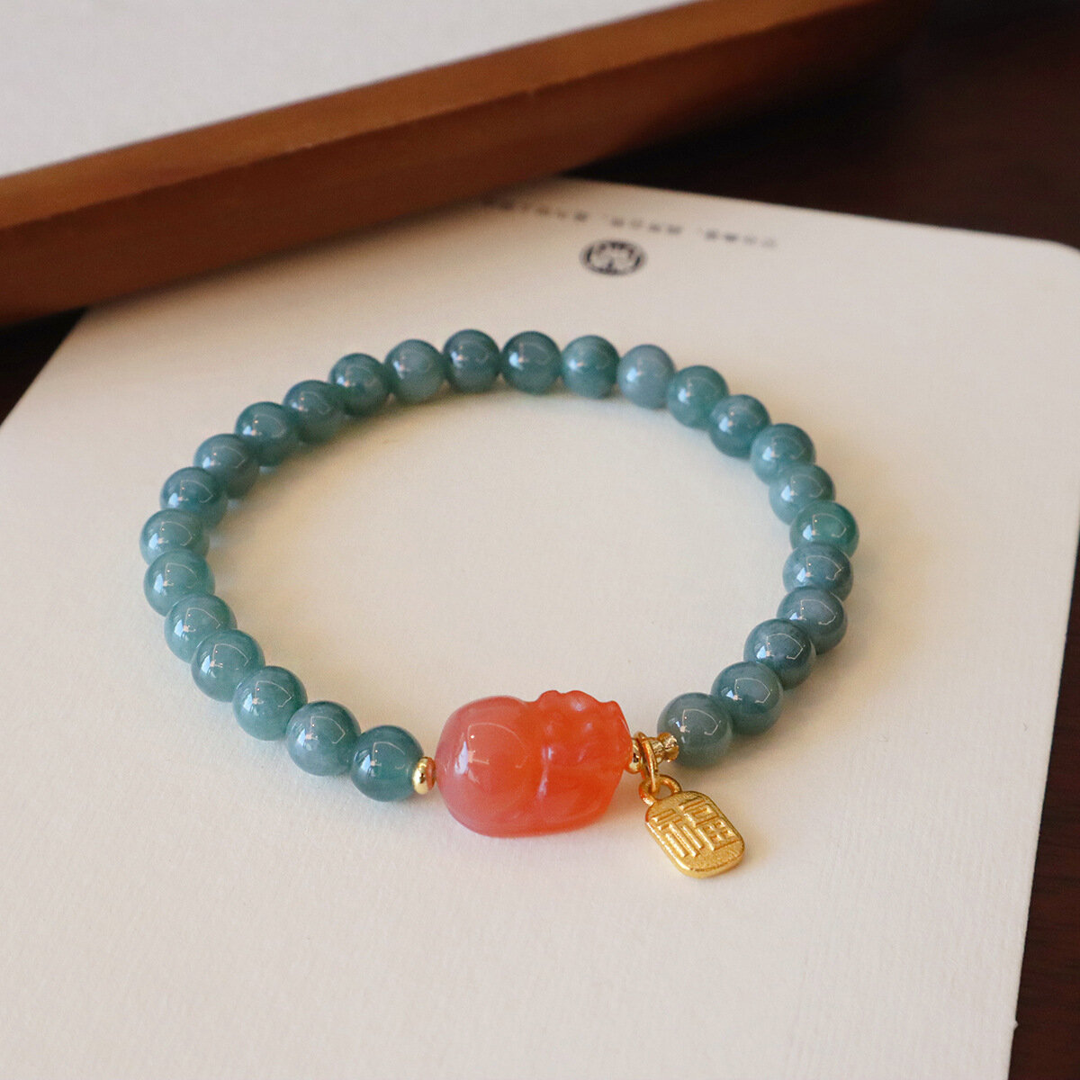 Браслет для гадания, YM Mall из камня с подвеской Привлечение индивидуальности и удачи