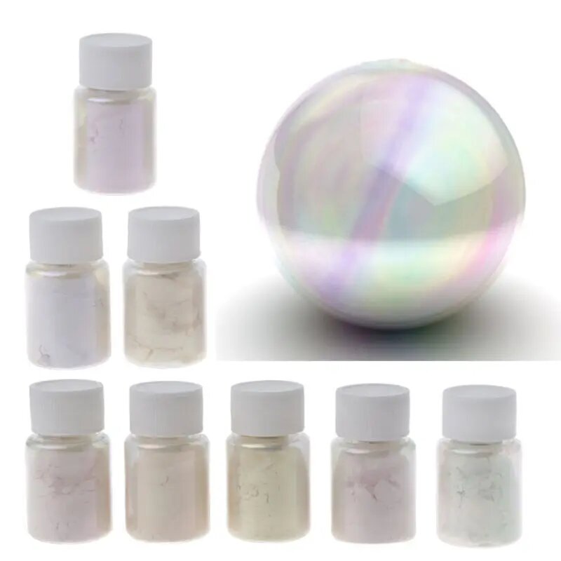 Aurora Mica Resin набор пигментов 8 цветов