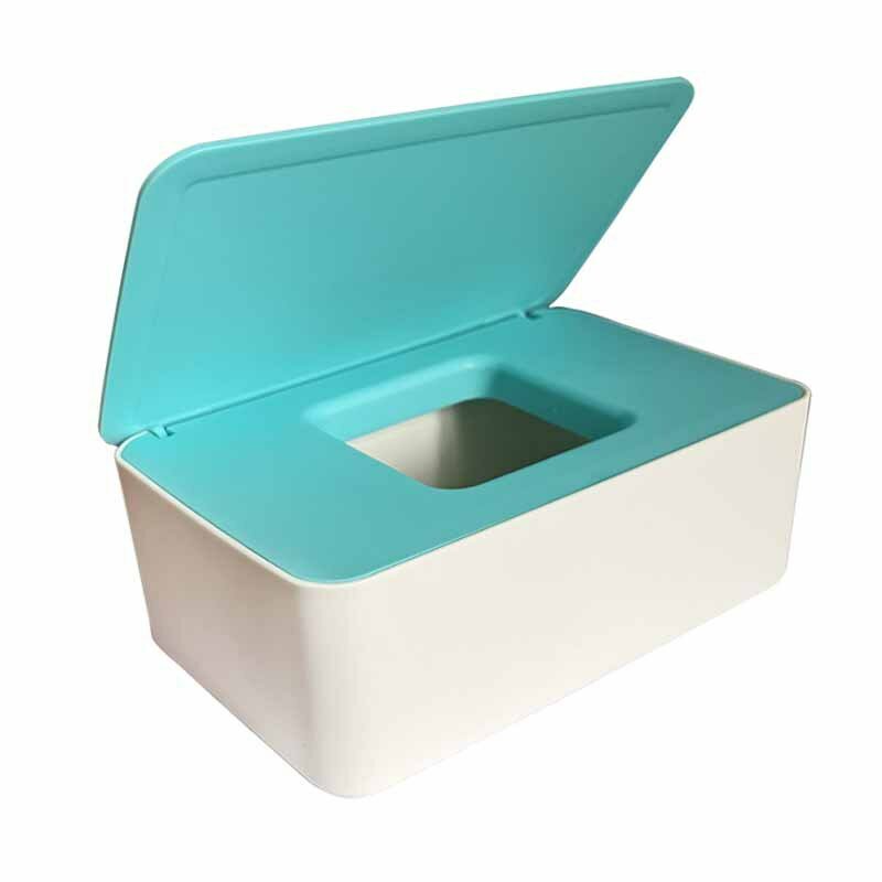 Коробка для хранения салфеток, большая емкость, коробка для влажных салфеток, герметичная с крышкой, коробка для салфеток для влажных салфеток в гостиной