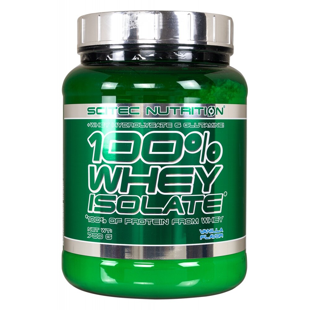 Протеин изолят Scitec Nutrition 100% Whey Isolate, 700 г, Вкус Salty Caramel / Солёная Карамель