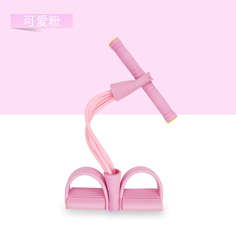 ⭐ Резинка для сопротивления с педалью Li-Ning, помощник для пресса, стройный живот, упражнения для живота, домашний пилатес, веревка для йоги ⭐