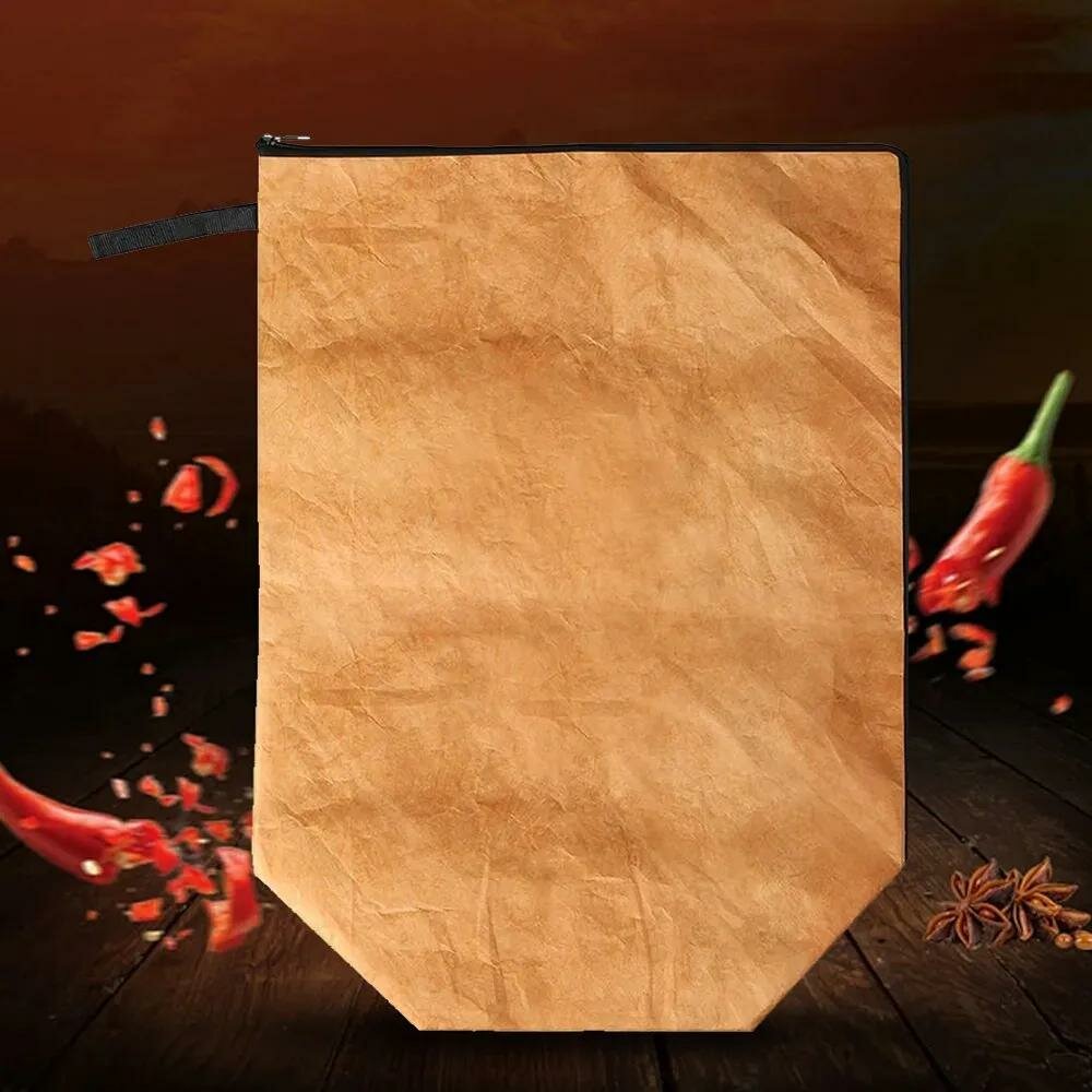 Термосумка для барбекю, сумка для пикника и барбекю на открытом воздухе, с молнией, складная, моющаяся, вместительная сумка для барбекю, термоизоляция, многоразовая.