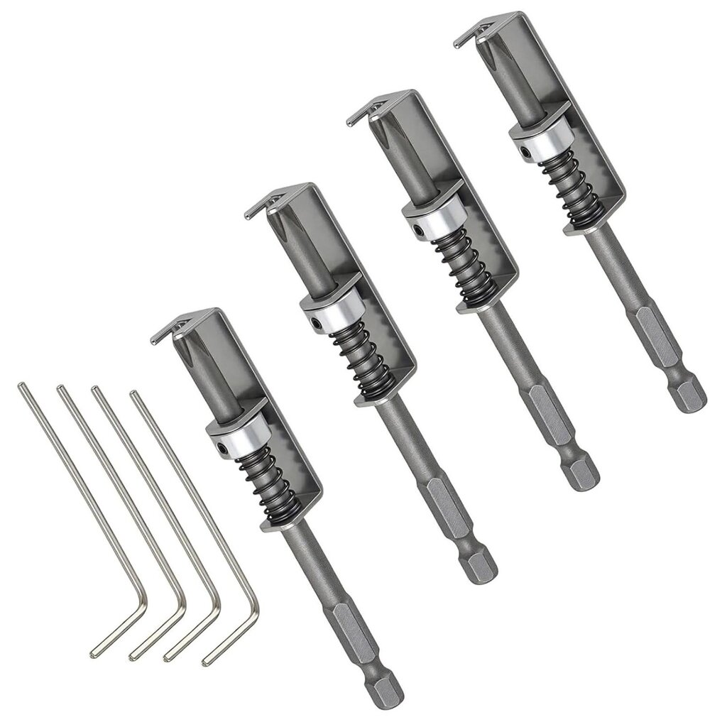 Подпружиненный винт и держатель сверла для быстрой установки инструмента Для строительных и ремонтных работ инструмент не требуется