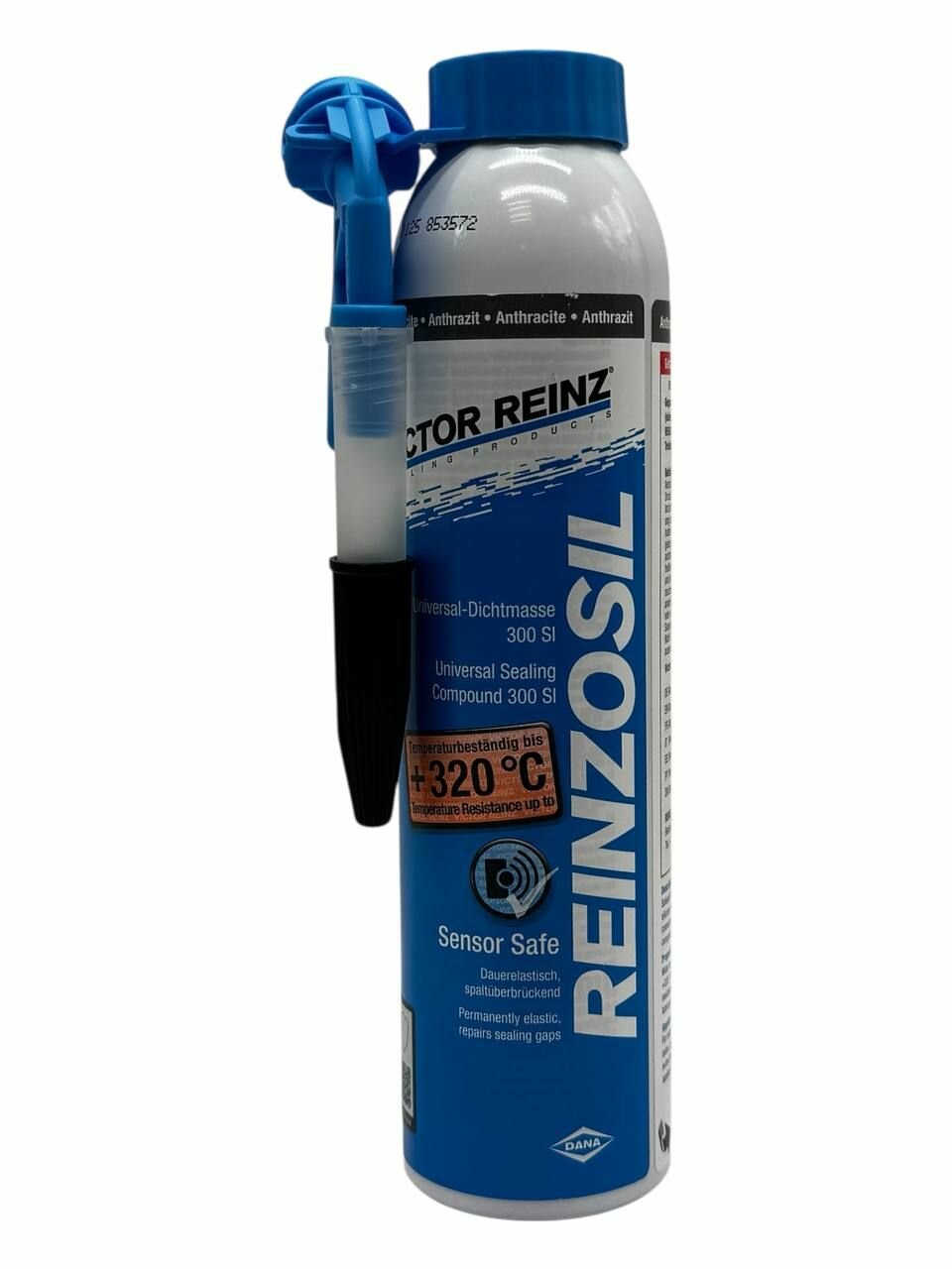 Герметик-прокладка (силикон, бескислотный, черный) ДВС (-50 +300,+320 С) 200мл