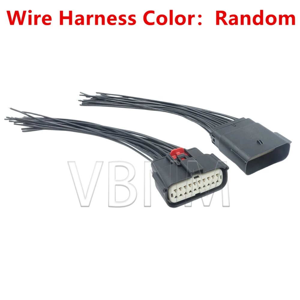 20-контактный автоводостойкий разъем, вилка лампы, электрическая розетка 33482-2132 33472-2001 для Ford Mondeo EDGE Buick Chevrolet Female Male 15cm