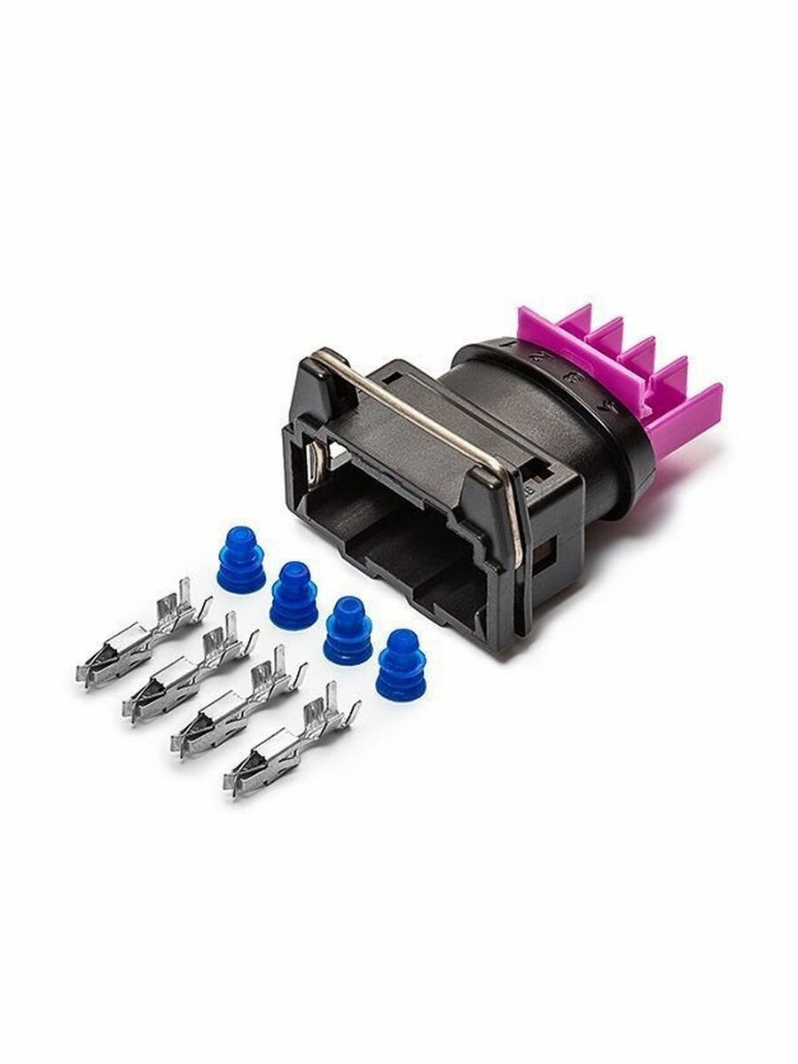 Разъём 4 pin без проводов Airline AECC265 для Changan, Chery, Citroen, Geely, Peugeot / Чанган, Чери, Ситроен, Джили, Пежо